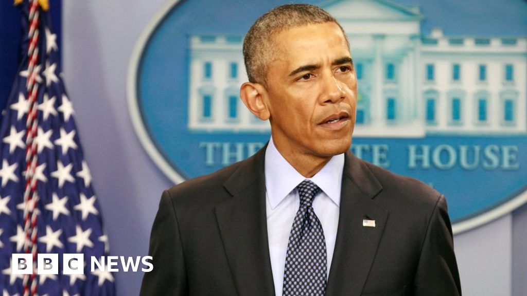 Obama: "This was an act of terror and hate" - BBC News
