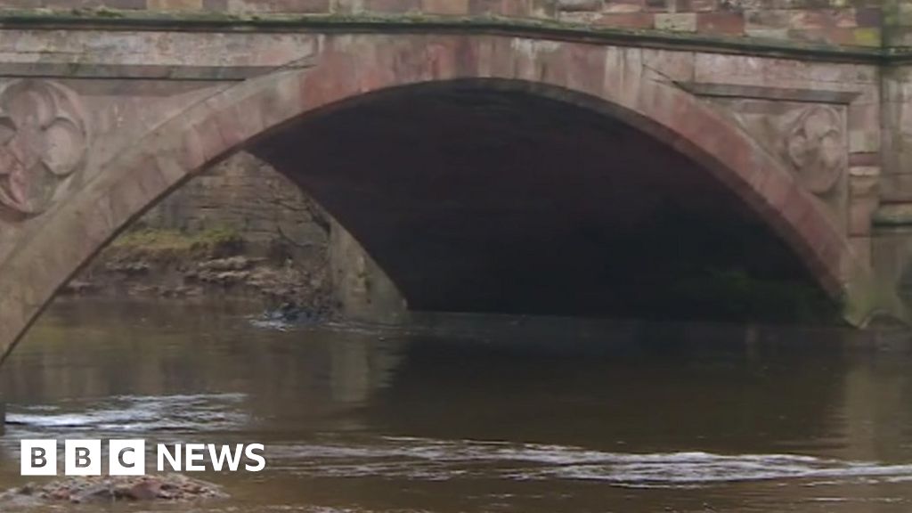 Appleby residents relieved as vital river crossing re-opens - BBC News