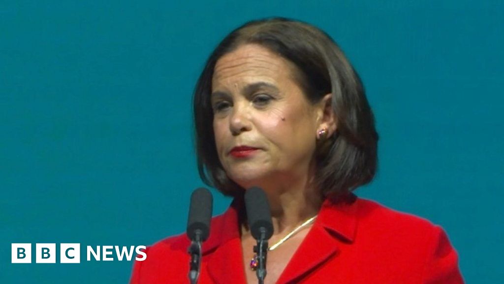 Mary Lou McDonald: Change 'can't be stopped by the DUP' - BBC News