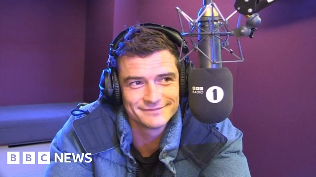 Orlando Bloom explains use of 'pikey' term on Radio 1 - BBC News