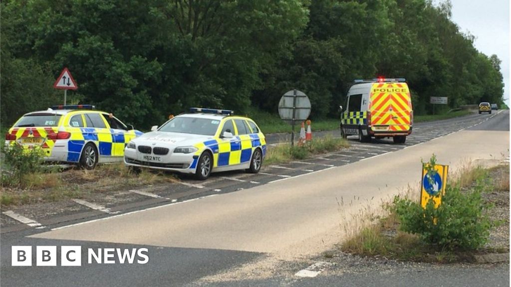 Police deployed to halt Hampshire horse and trap racing - BBC News