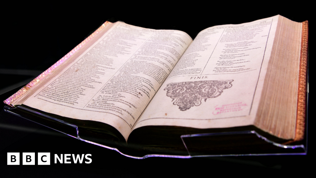 Shakespeare manuscript to tour Birmingham