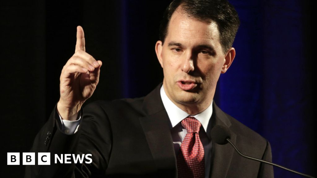 Scott Walker announces US Republican presidential run - BBC News