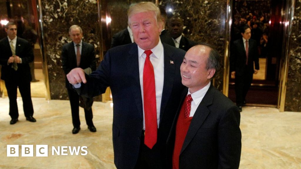 Why is Softbank investing in the US now? - BBC News