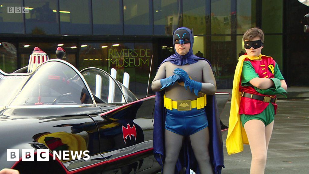 Batmobile at the Riverside Museum