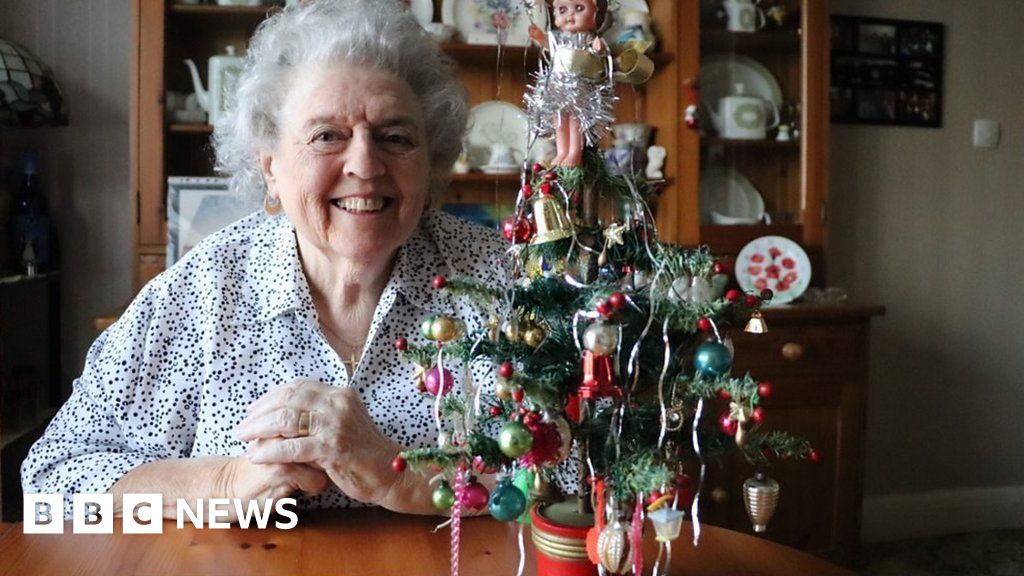 Taunton woman, 82, is same age as her Christmas tree