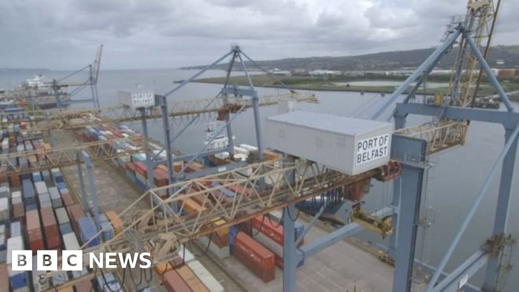 Belfast Harbour trade record shows NI business 'resilience' - BBC News