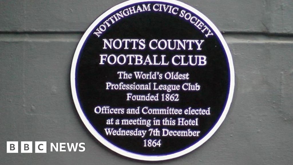 Notts County: Plaque for 'hugely significant' meeting - BBC News