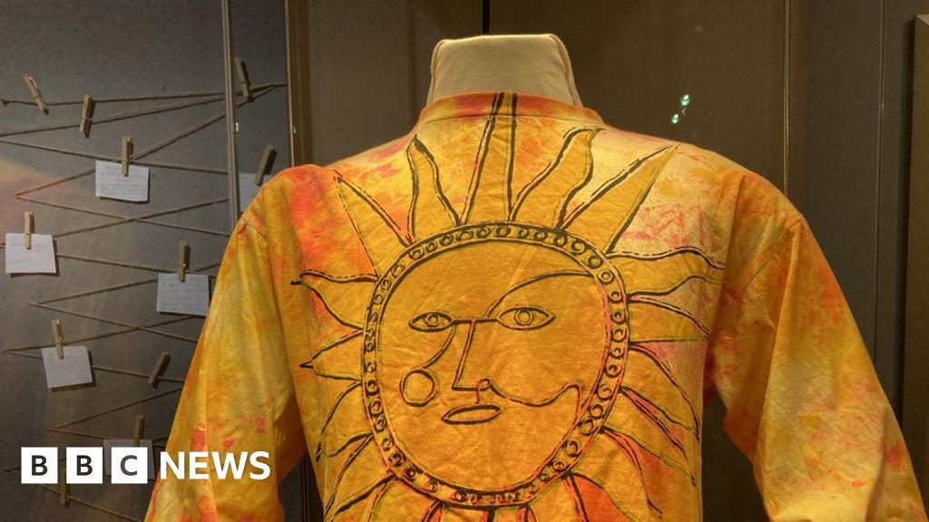 T-shirt from EMF Unbelievable music video on display in Gloucester ...