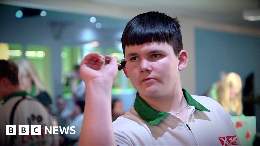 'I want to be darts world champion'