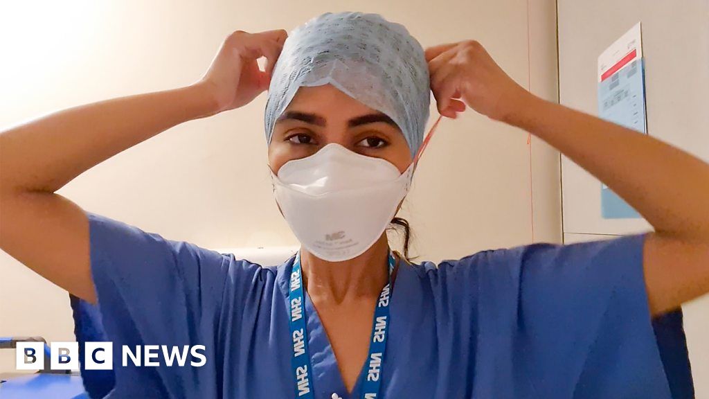Covid: A day in the life of a London ICU nurse