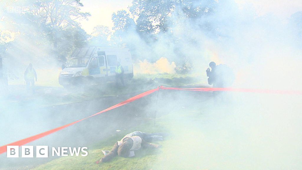 Police test terrorism response with major exercise