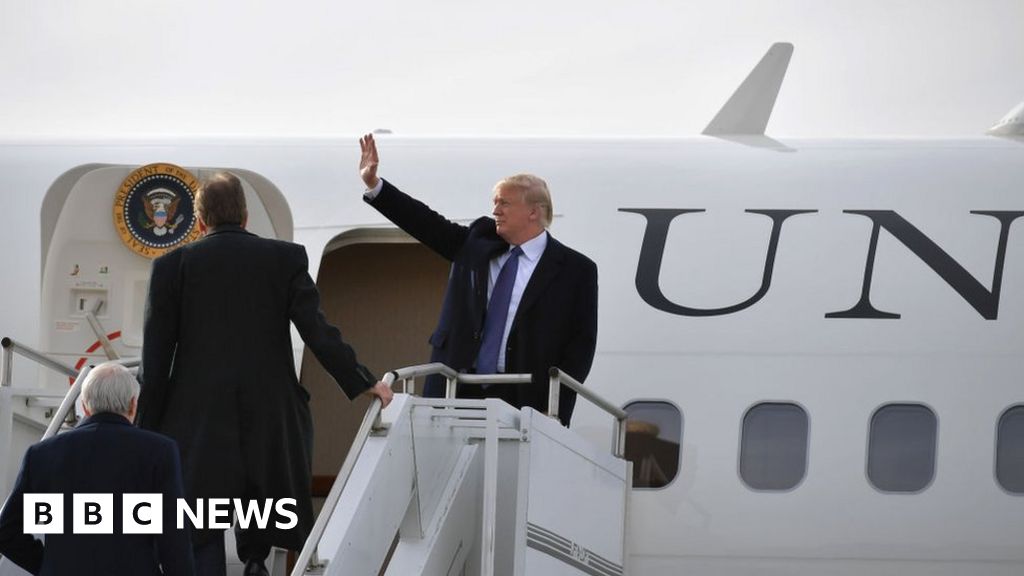 Trump reaches informal Air Force One deal with Boeing - BBC News
