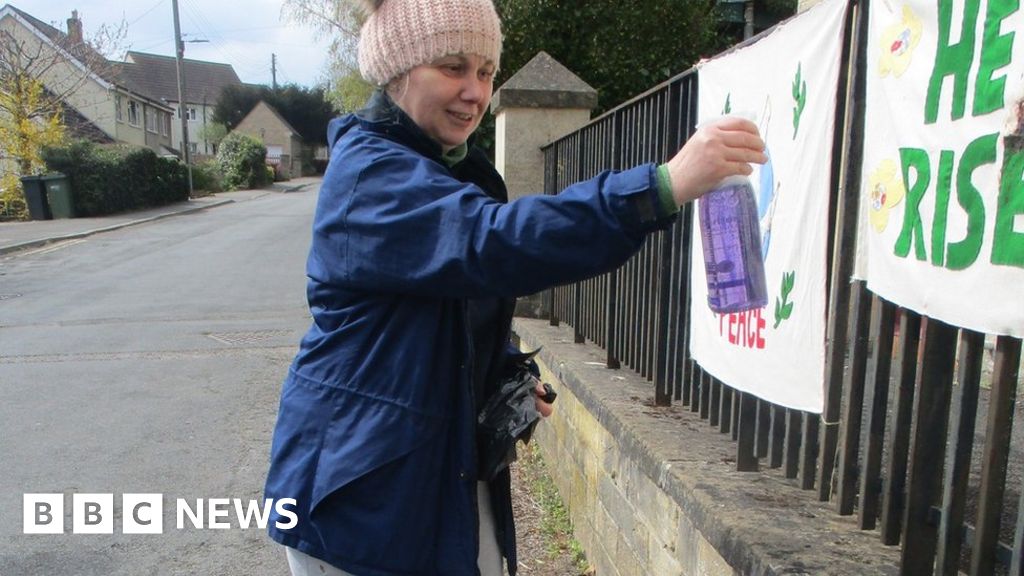 Human poo 'deliberately daubed' on church's Easter sign