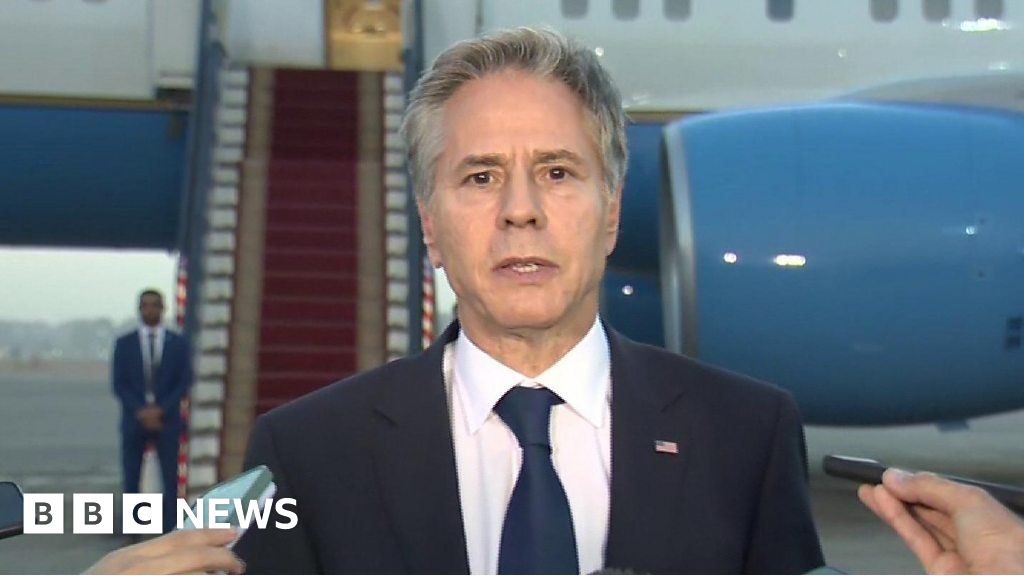 Israel must affirm shared values for human life - Antony Blinken - BBC News