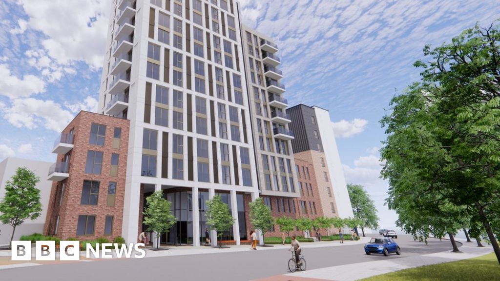 High-rise flats approved for Bedminster shopping centre - BBC News