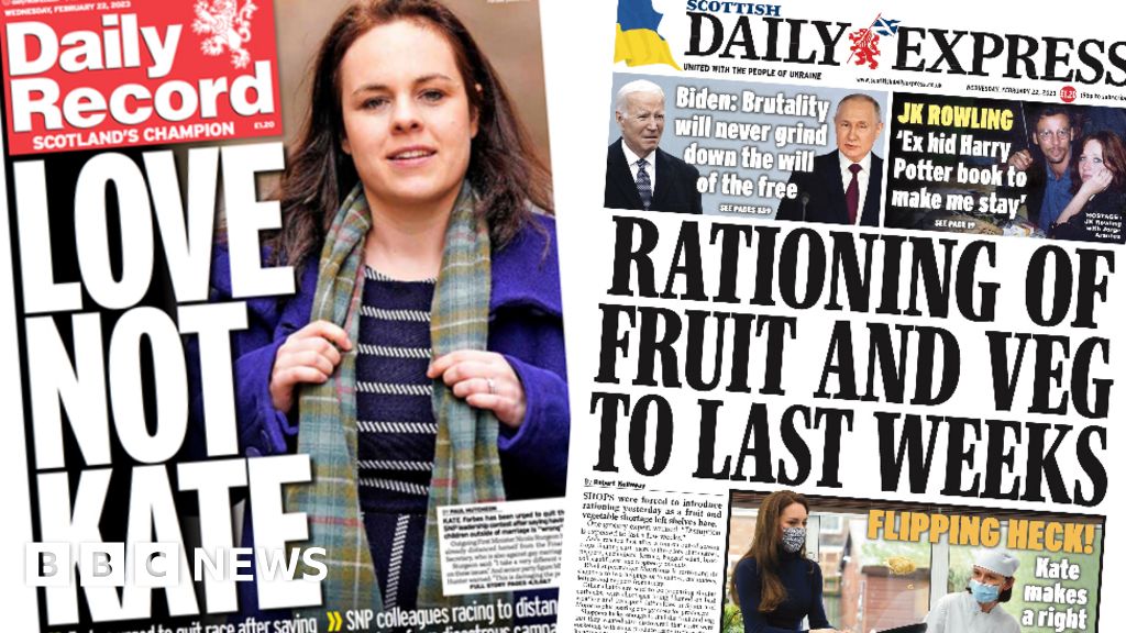 Scotland's papers: Campaign crisis for Forbes and vegetable rationing ...