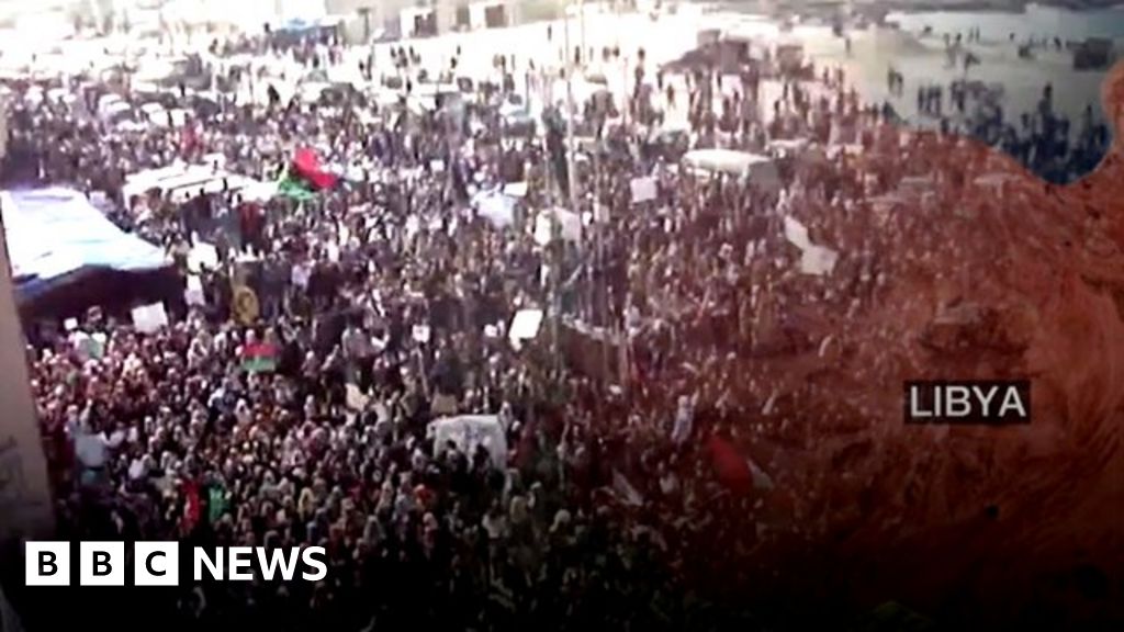 The Arabic revolution song that went viral - BBC News