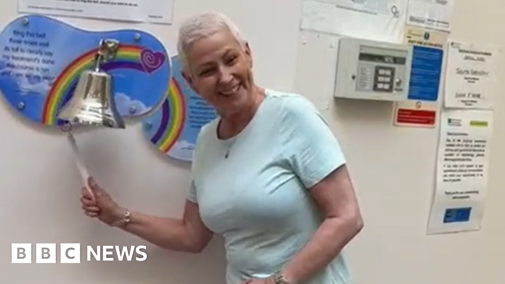 Pamela Ballantine says ringing bell is 'milestone' in cancer journey ...