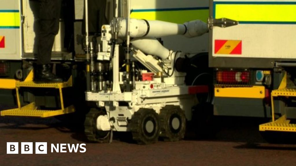 Bomb found in Cork is made safe - BBC News