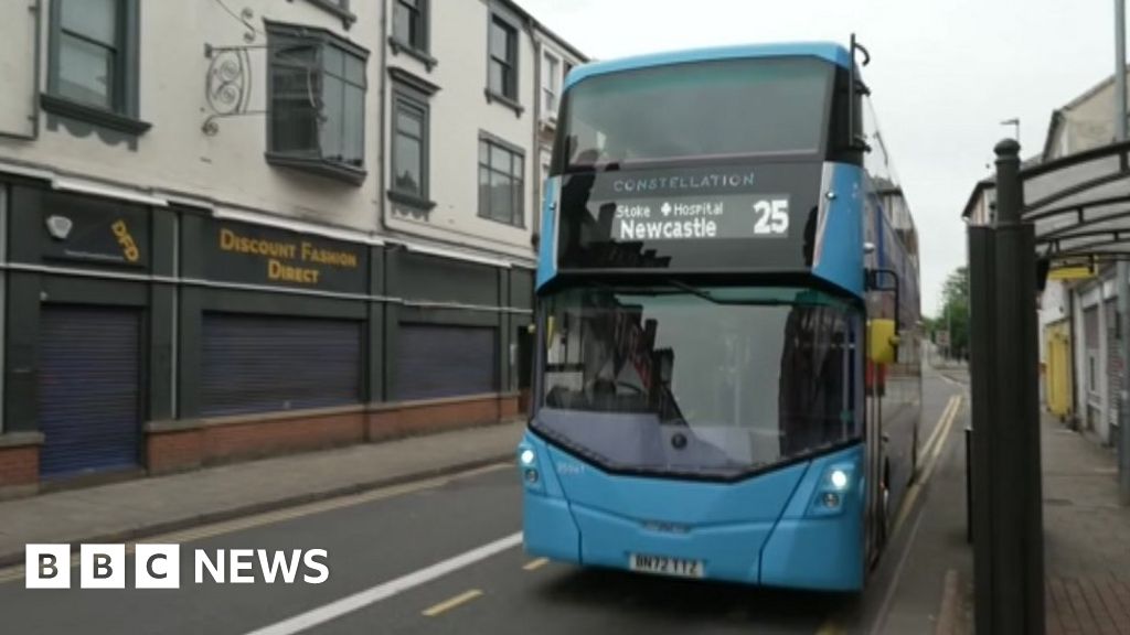 New scheme sees Stoke-on-Trent bus fares slashed by half - BBC News