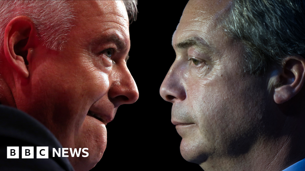 EU jobs impact disputed by Jones and Farage in debate - BBC News