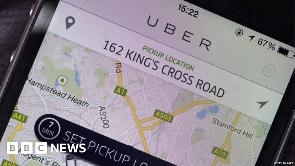 Uber drivers consider legal action - BBC News