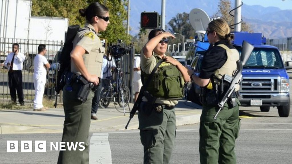 San Bernardino shooting: At least 14 dead - BBC News