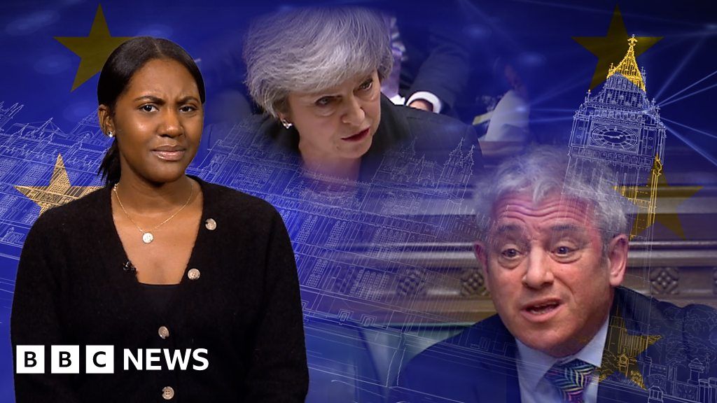 Brexit Votes Why Does Speaker Shout Order Order Bbc News