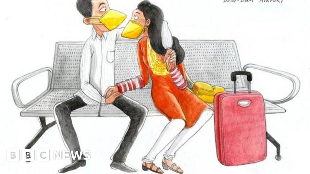 India coronavirus: Cartooning life amid the pandemic
