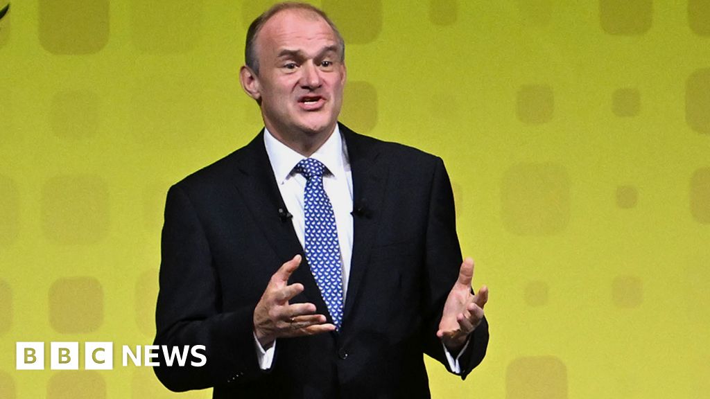 Lib Dem conference: Ed Davey pounds Tories in election warm-up speech