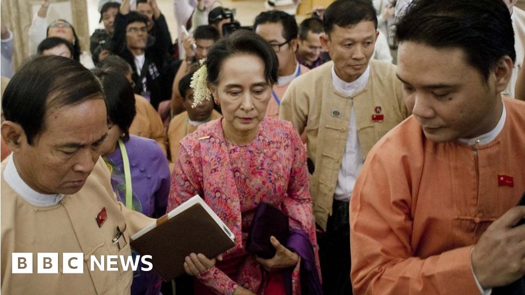 Myanmar opens new parliament session after military rule - BBC News