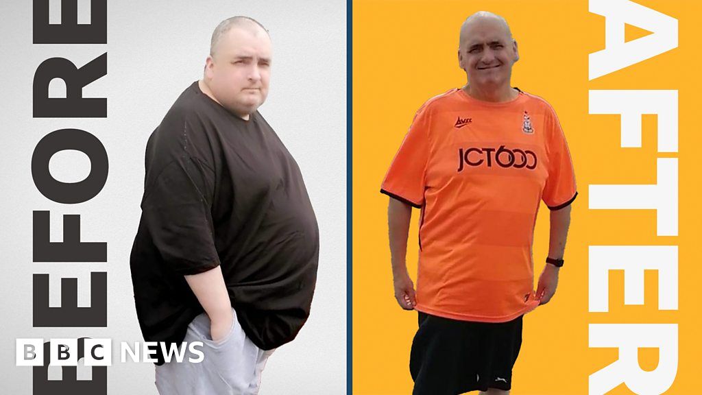 Leeds man loses 17 stone through daily walks
