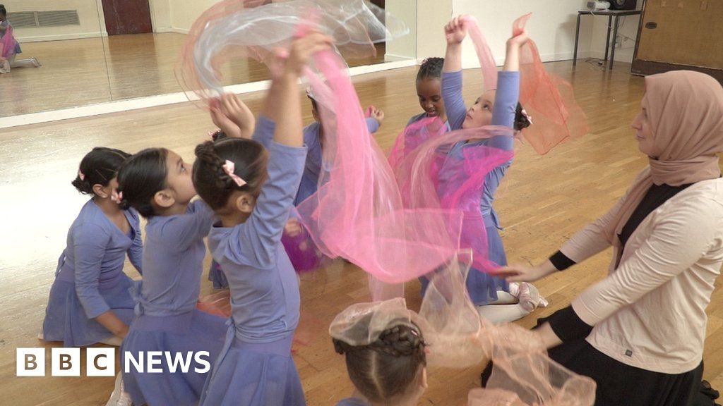 Inside a Muslim ballet school for girls - BBC News