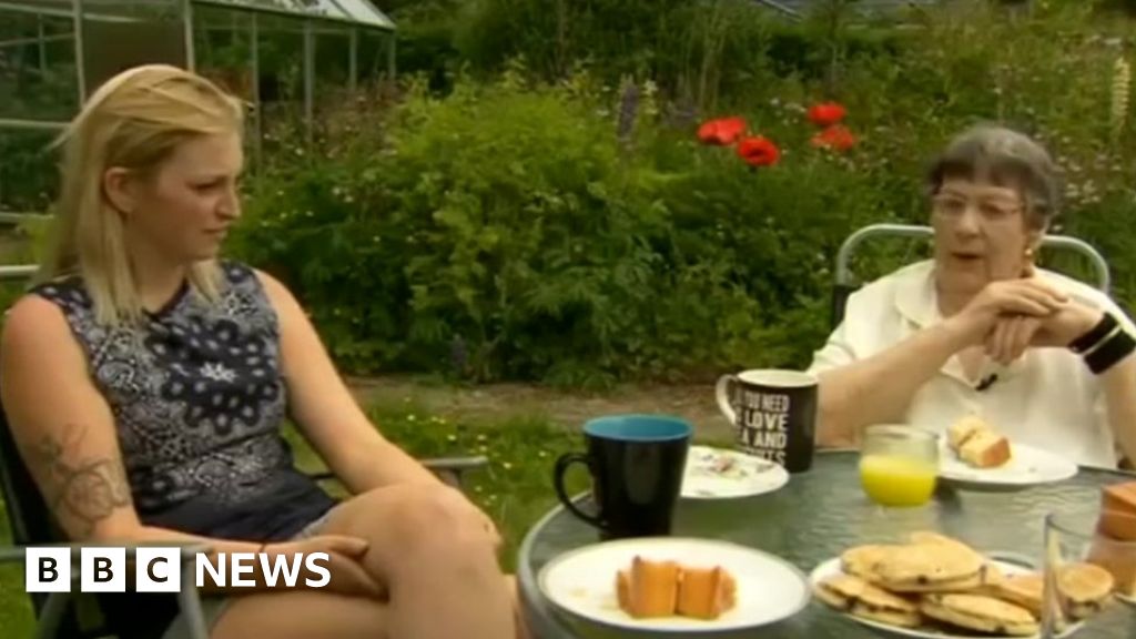 EU referendum debate splits generations of family - BBC News