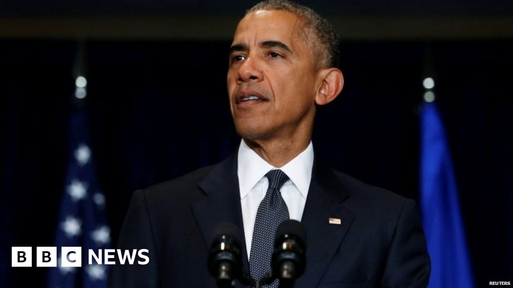 President Obama 'horrified' at Dallas shootings - BBC News