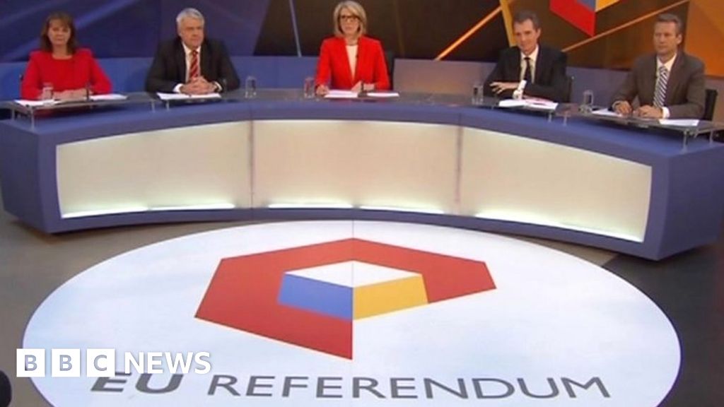 EU referendum: Leave and Remain in final TV clash - BBC News