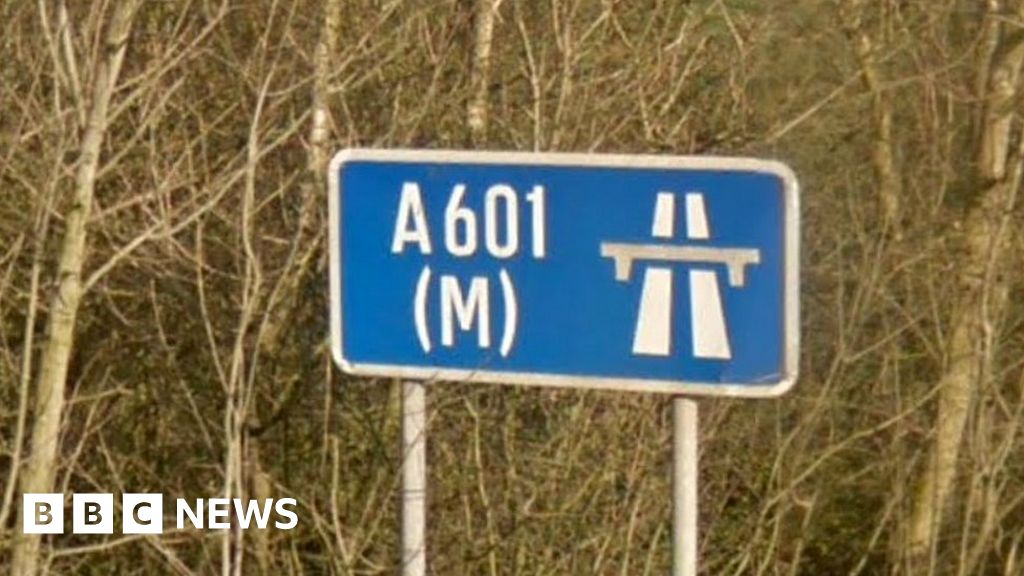 A601(M): Council plans to downgrade one of UK's shortest motorways ...