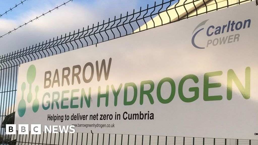 Barrow: Plans for £40m 'green hydrogen' plant submitted