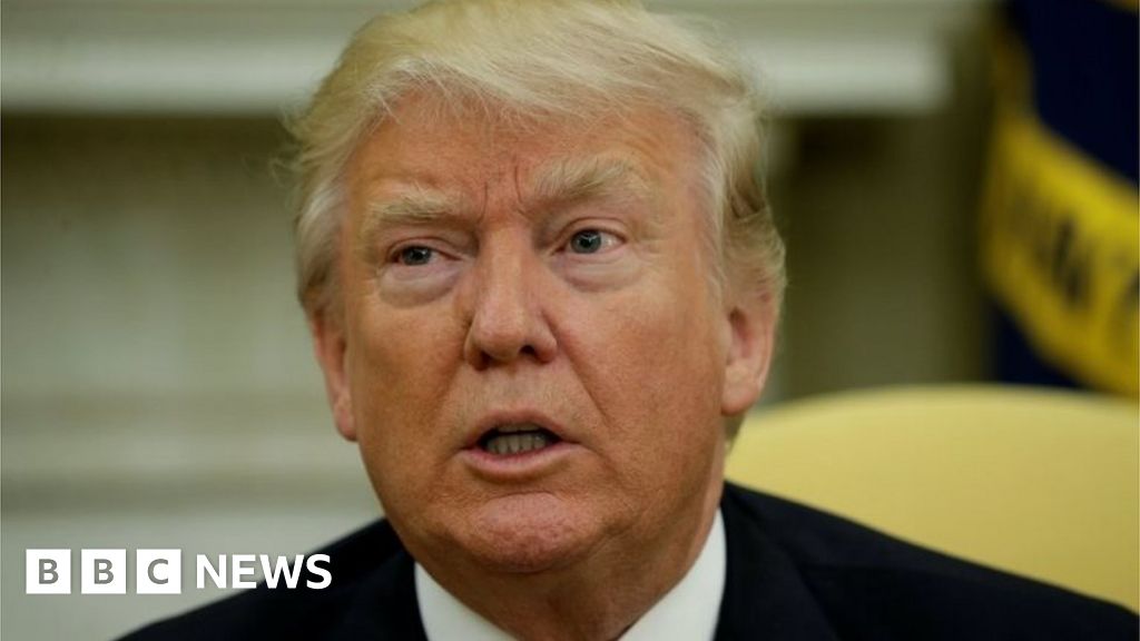 Trump says Comey 'wasn't doing a good job' - BBC News