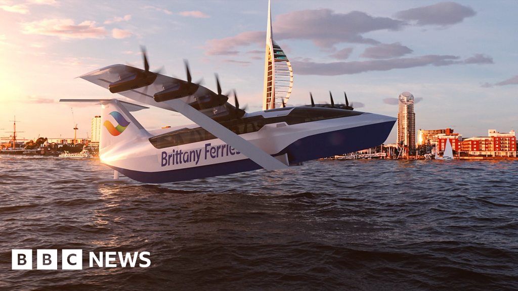 Cross-Channel 'flying ferries' plan announced for Portsmouth route ...