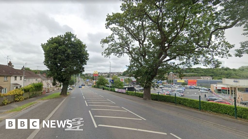 Boy, 11, rescued after manhole fall in Dungannon - BBC News
