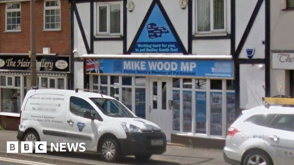 Dudley MP's office evacuated after white powder letter delivered - BBC News