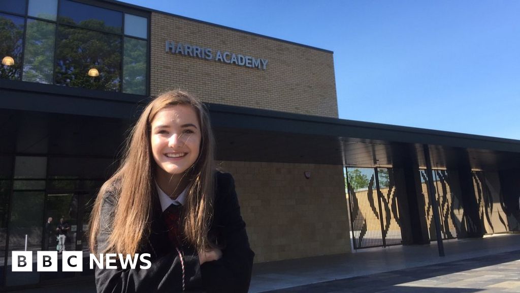 Harris Academy welcomes pupils to new £31m building - BBC News