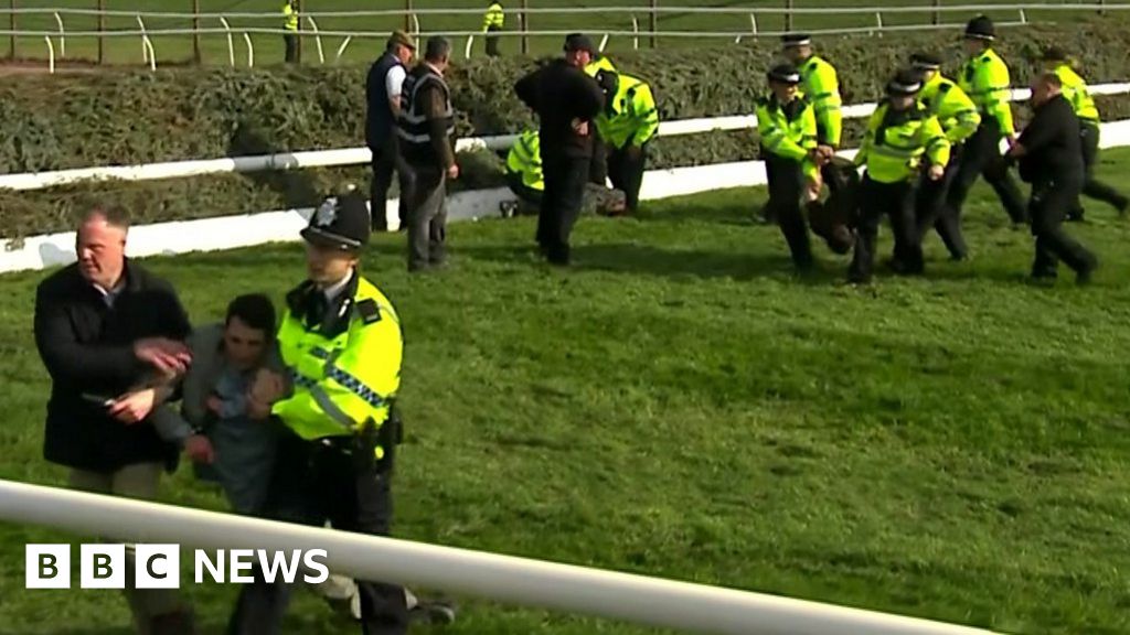 Animal rights activists delay start to Grand National