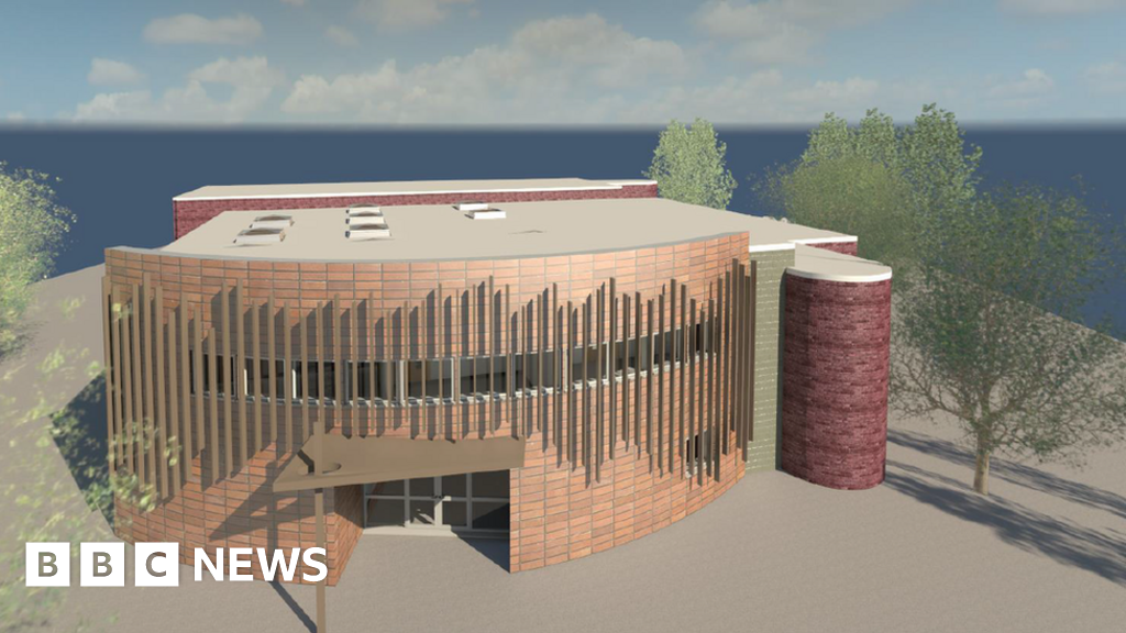Work to start on Wrexham Library police station - BBC News