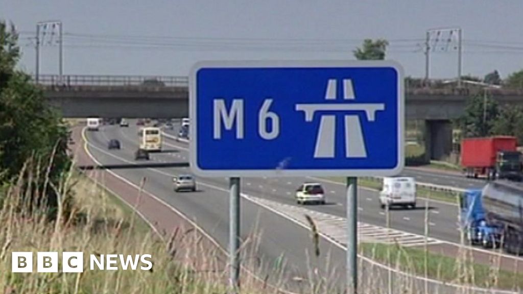 Millions for M6 resurfacing in Cumbria and M55 upgrades - BBC News