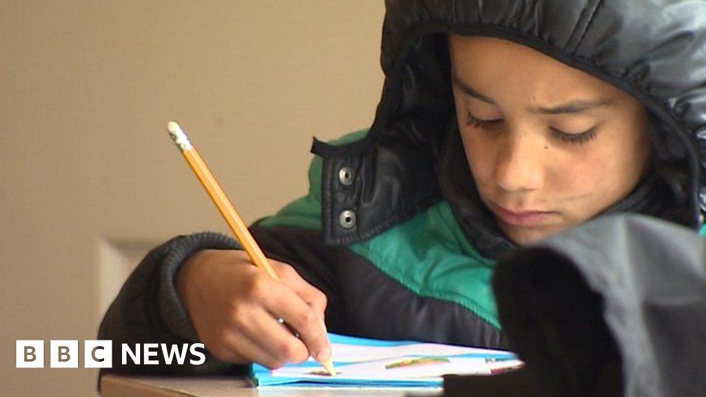 The school where children go missing - BBC News