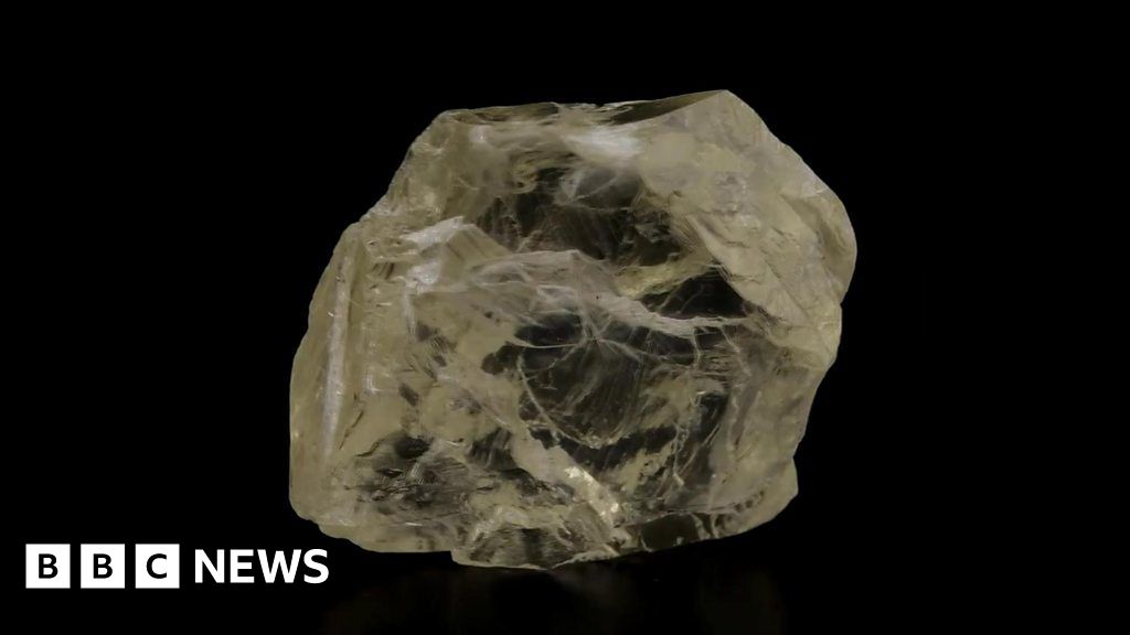 Uncovering the secrets of North America's largest diamond - BBC News