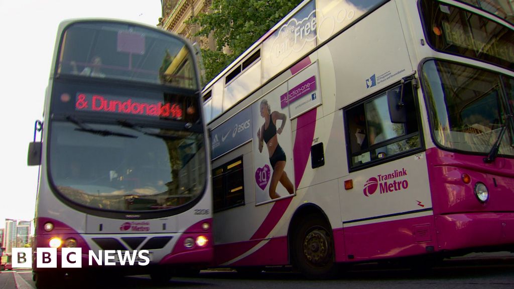 Bus drivers refuse west Belfast service after petrol bomb attack - BBC News